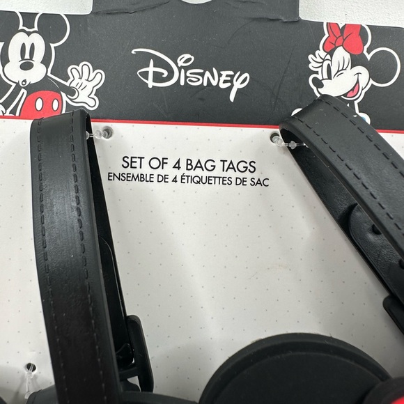 Disney | Other | Disney Mickey Mouse And Minnie Mouse Luggage Tags Set ...